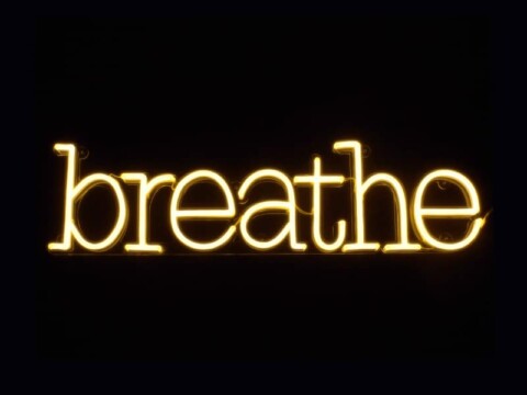 Breathe Neon Sign - Custom Neon Sign for Office,House and Event