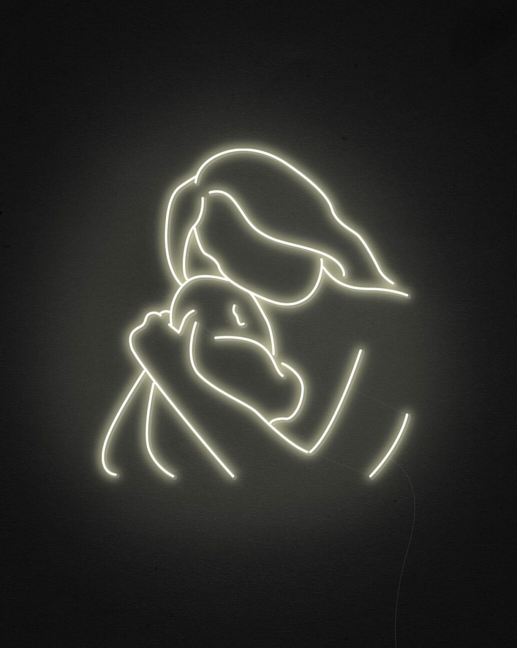Mother’s Hug Neon Sign: showoff your love on a wall