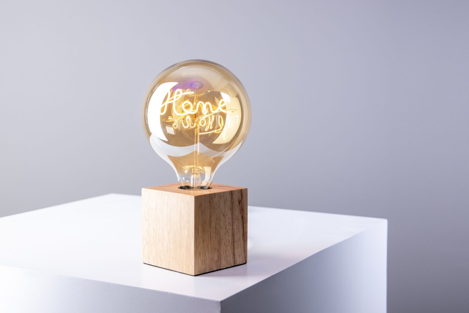 Home LED Filament Table Lamp - Echo Neon Studio