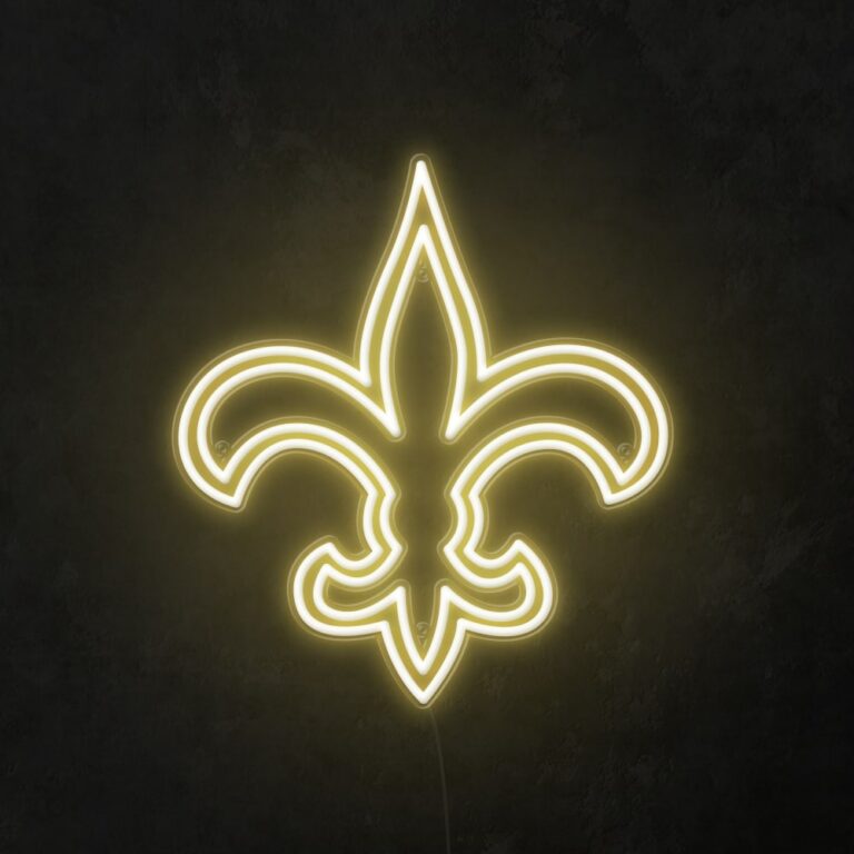 New Orleans Saints Neon Sign | Echo Neon #1 LED Neon Sign Brand