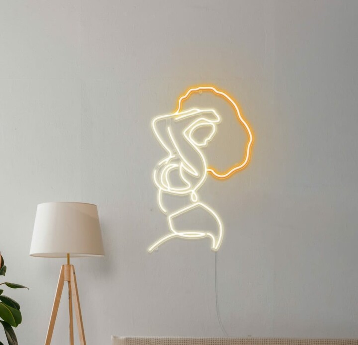 Pose Woman Neon Sign | Echo Neon #1 LED Neon Sign Brand