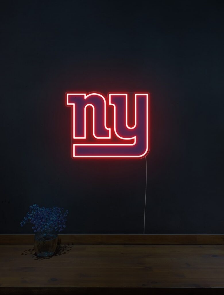New York Giants Neon Light | Echo Neon #1 LED Neon Sign Brand