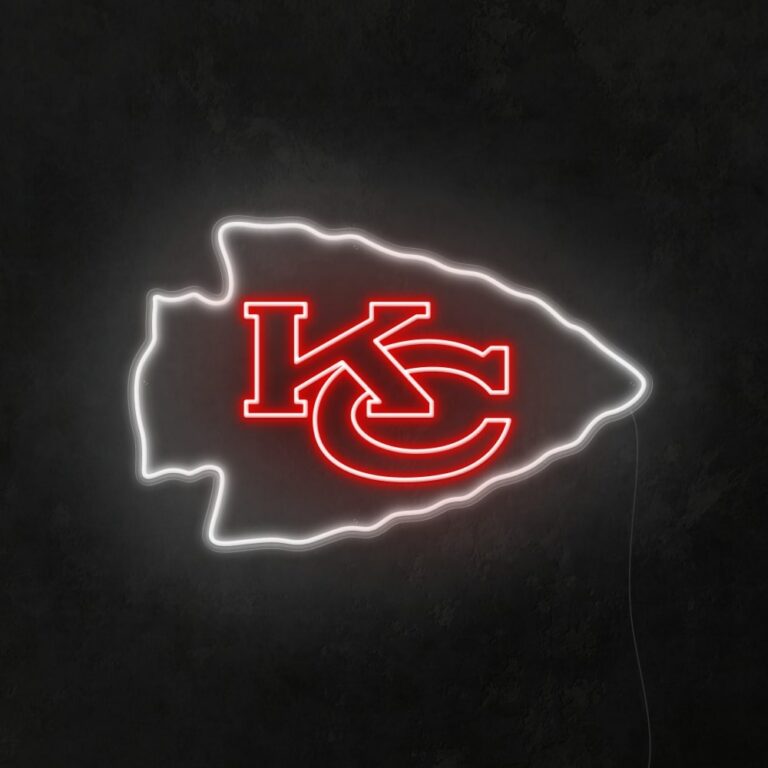 Kansas City Chiefs Neon Light | Echo Neon #1 LED Neon Sign Brand