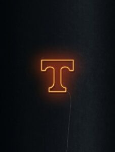 Tennessee LED Neon Sign - Show Your Volunteer Spirit