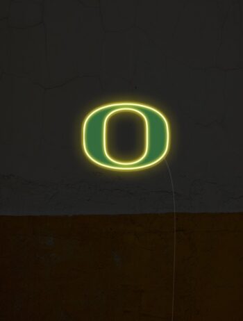 Oregon Ducks Neon Sign | Team Logo Decor | Echo Neon