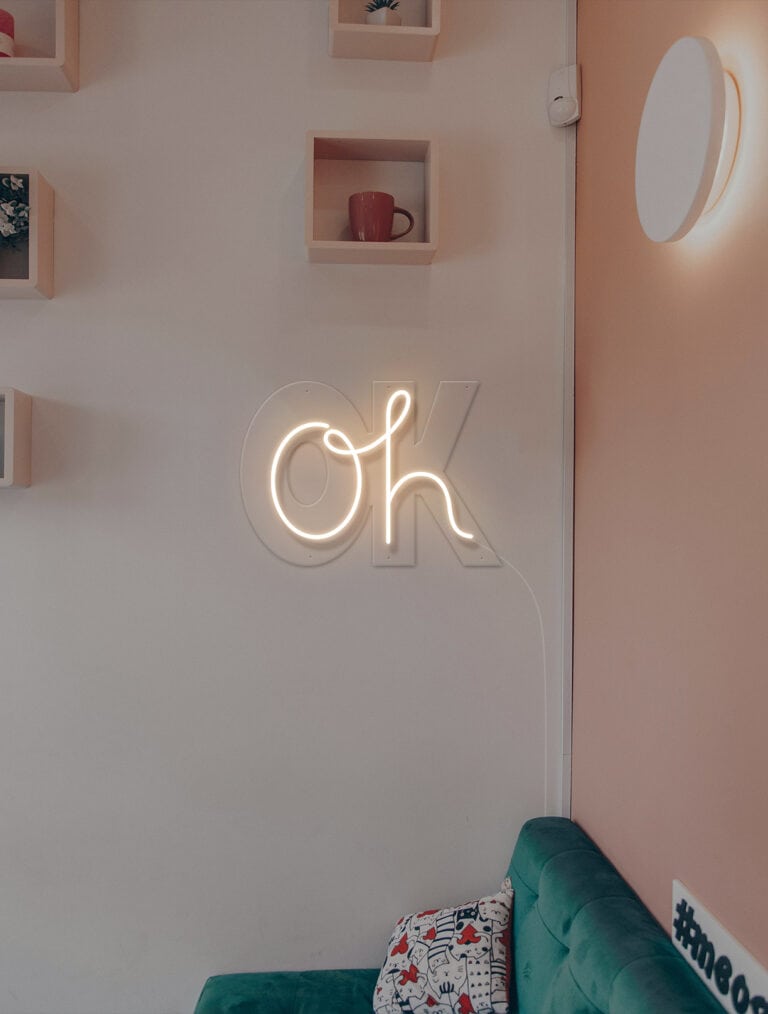 Oh Ok Neon Sign | Echo Neon